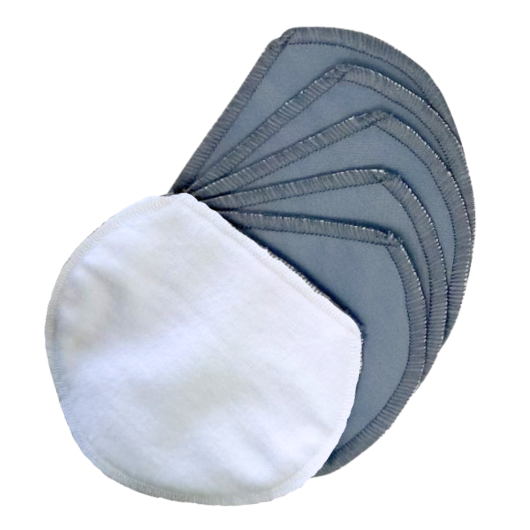 Notre compresse d’allaitement réutilisable - Gris | Béké-Bobo